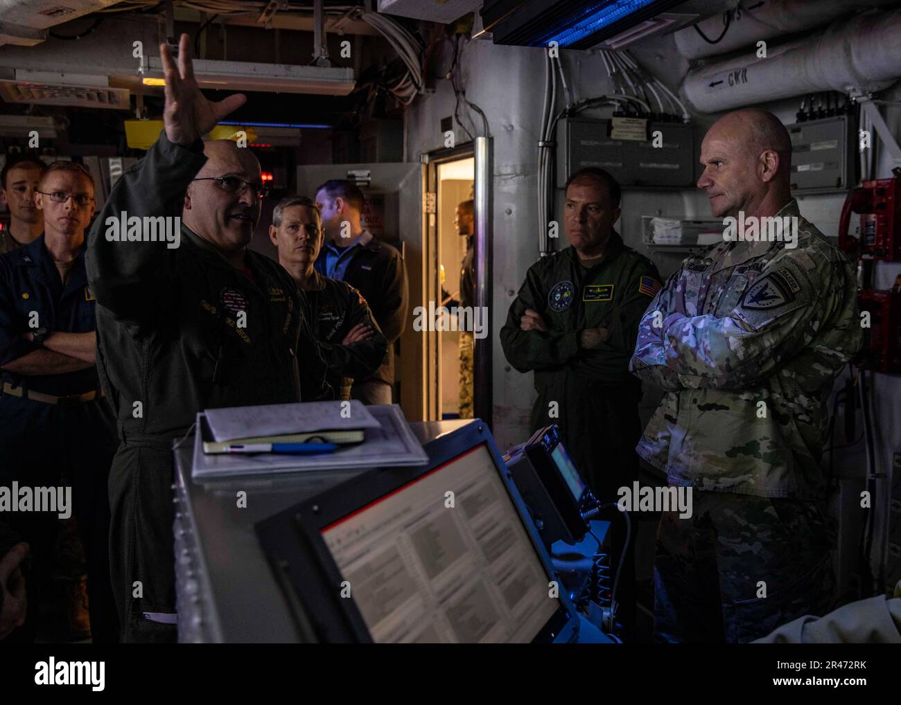 230324-N-OX847-1113 TYRRHENIAN SEA (March 24, 2023) U.S. Army Gen ...
