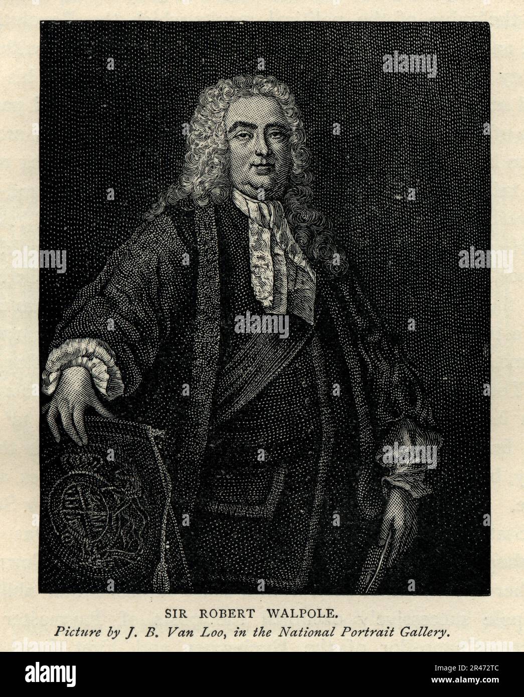 Robert Walpole a British statesman and Whig politician who de facto ...