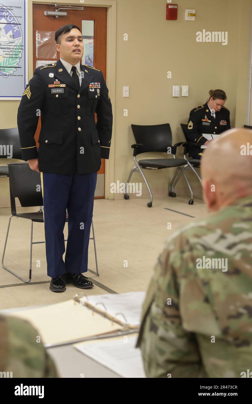 U.S. Army Sgt. Kevin Izquierdo, assigned to the 14th Field Hospital ...