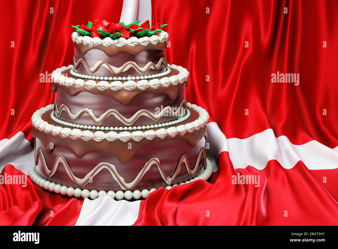 Danish birthday cake hi-res stock photography and images - Alamy