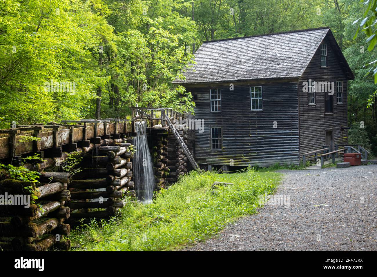 Mingus Mill in the Smokey Mountains of North Carolina Stock Photo - Alamy