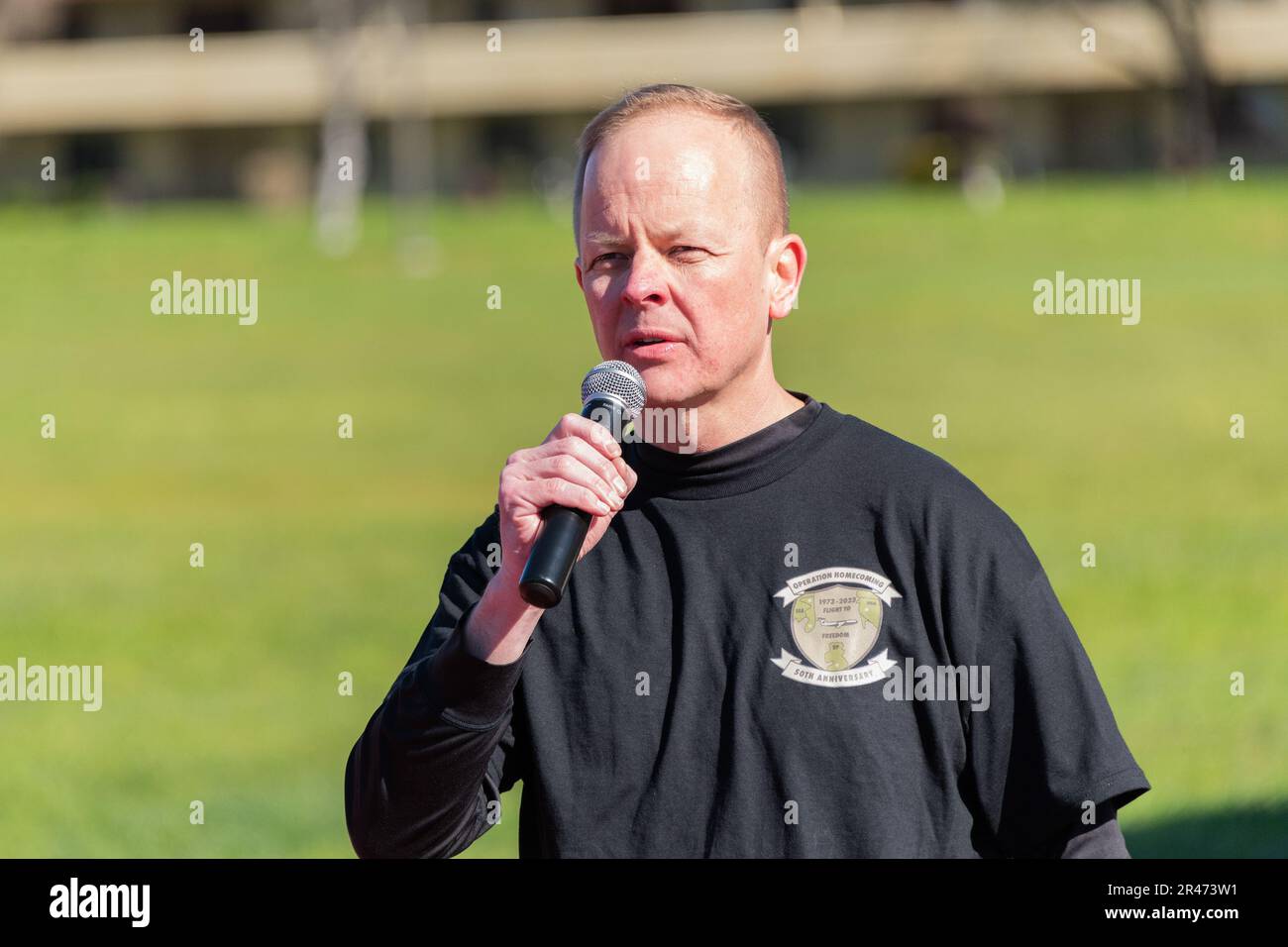 U.S. Air Force Col. Derek Salmi, 60th Air Mobility Wing commander ...
