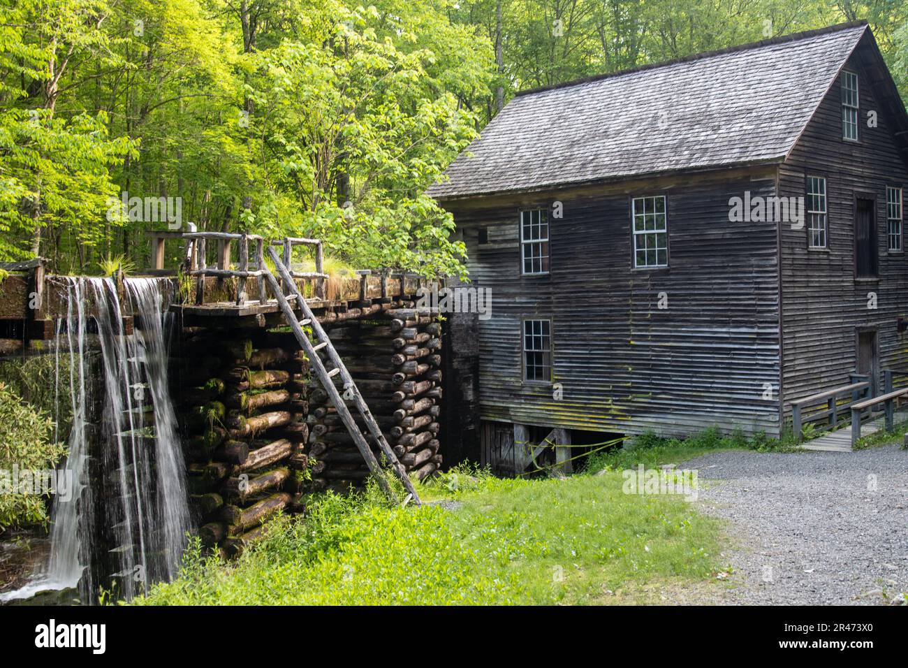 Mingus Mill in the Smokey Mountains of North Carolina Stock Photo - Alamy