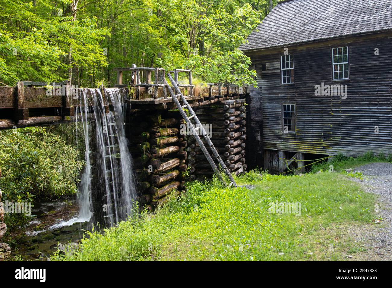 Mingus Mill in the Smokey Mountains of North Carolina Stock Photo - Alamy