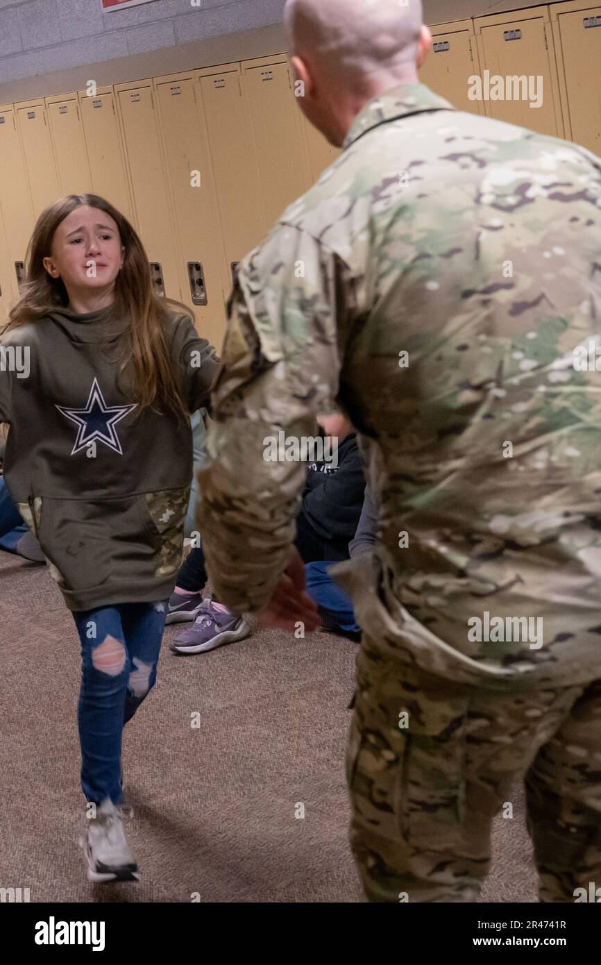 Air Force Master Sgt. Robert Van Buren, a first sergeant at the 181st ...