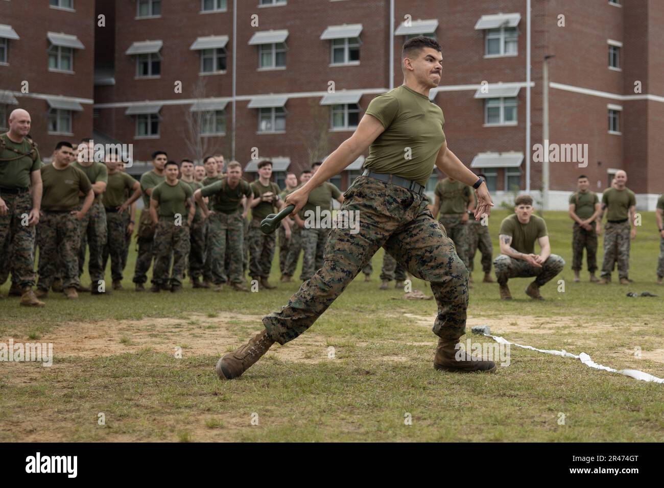 A U.S. Marine with 2d Assault Amphibian Battalion (AAbn), 2d Marine ...