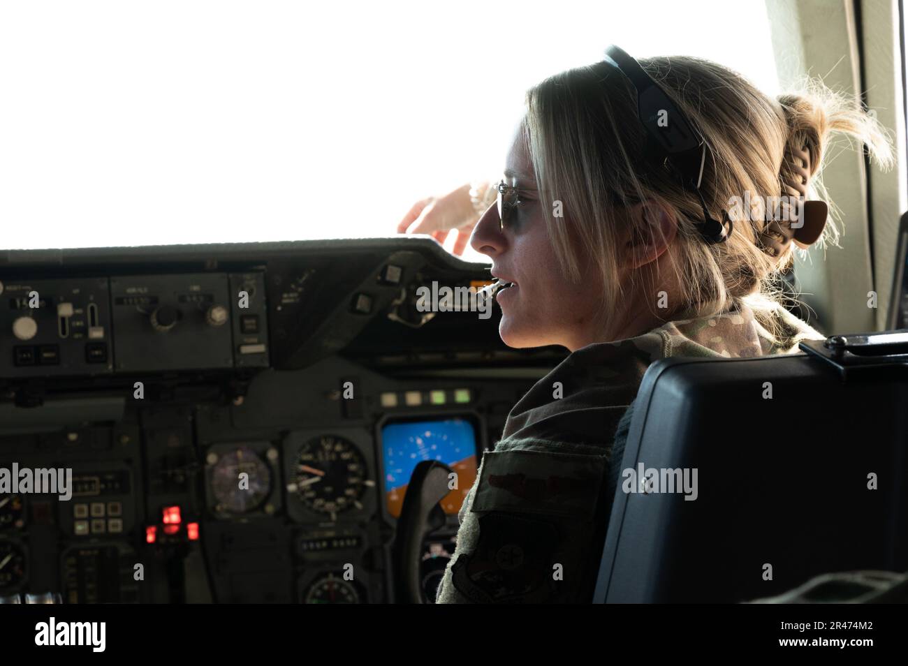 U.S. Air Force Capt. Macy Miller, 908th Expeditionary Air Refueling ...