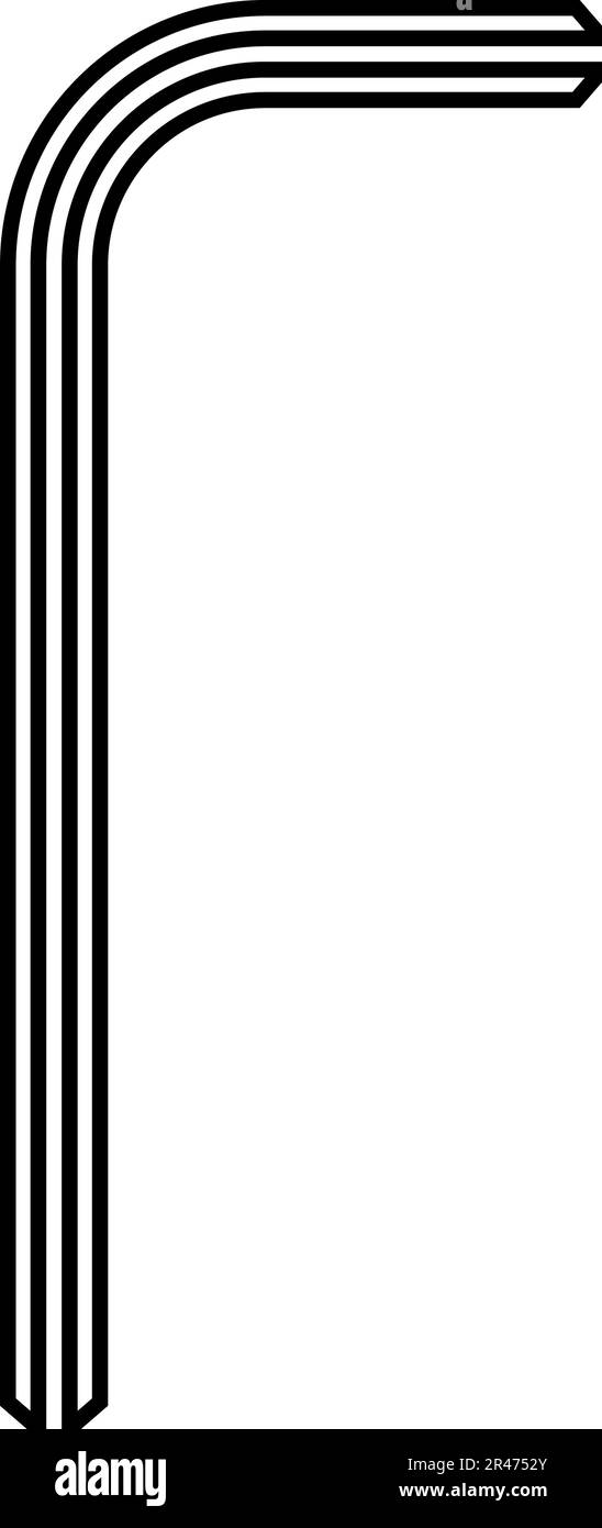 Allen Wrench Drawing