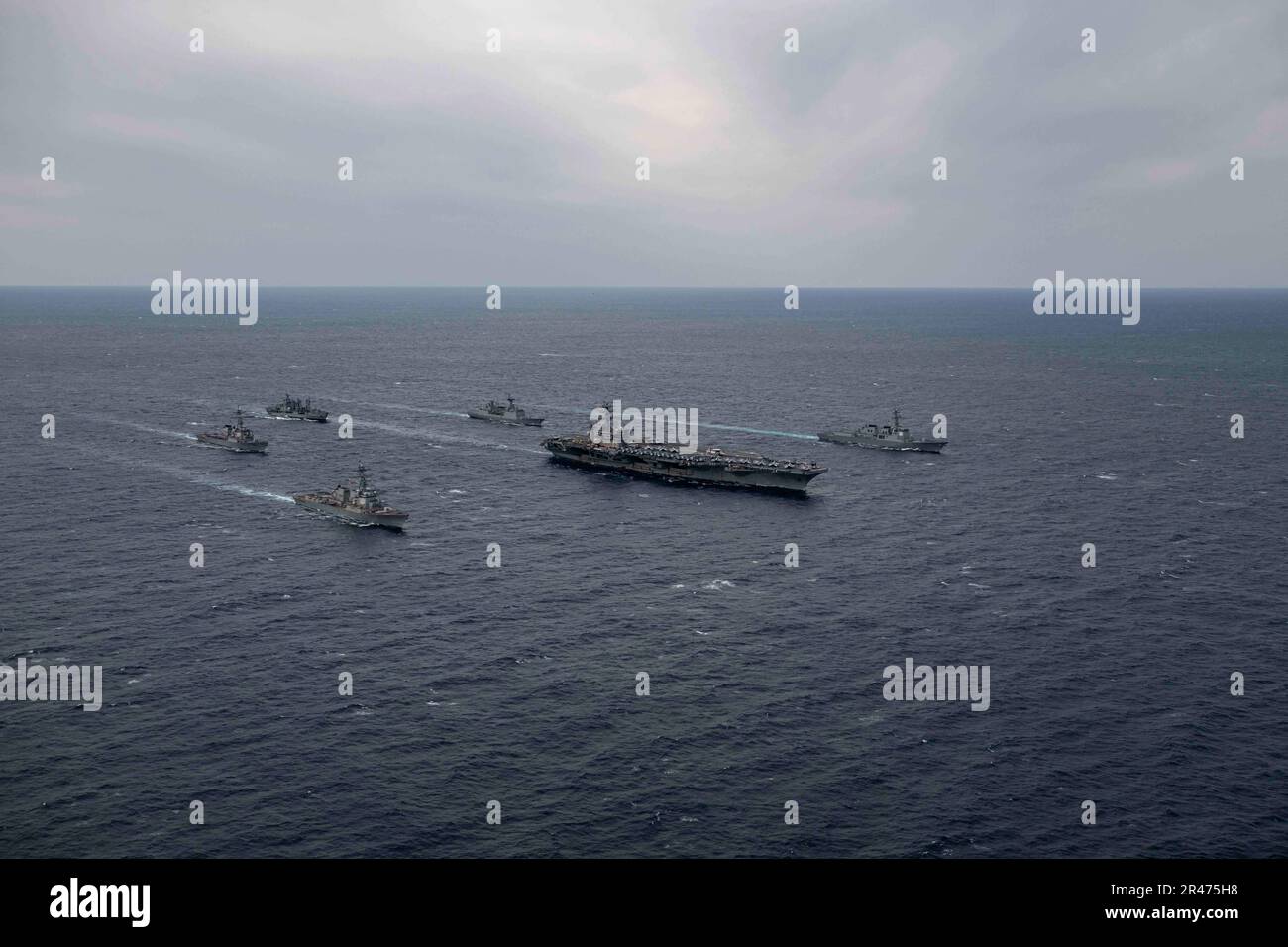230327-N-ZQ263-1049 (March 27, 2023) The aircraft carrier USS Nimitz ...