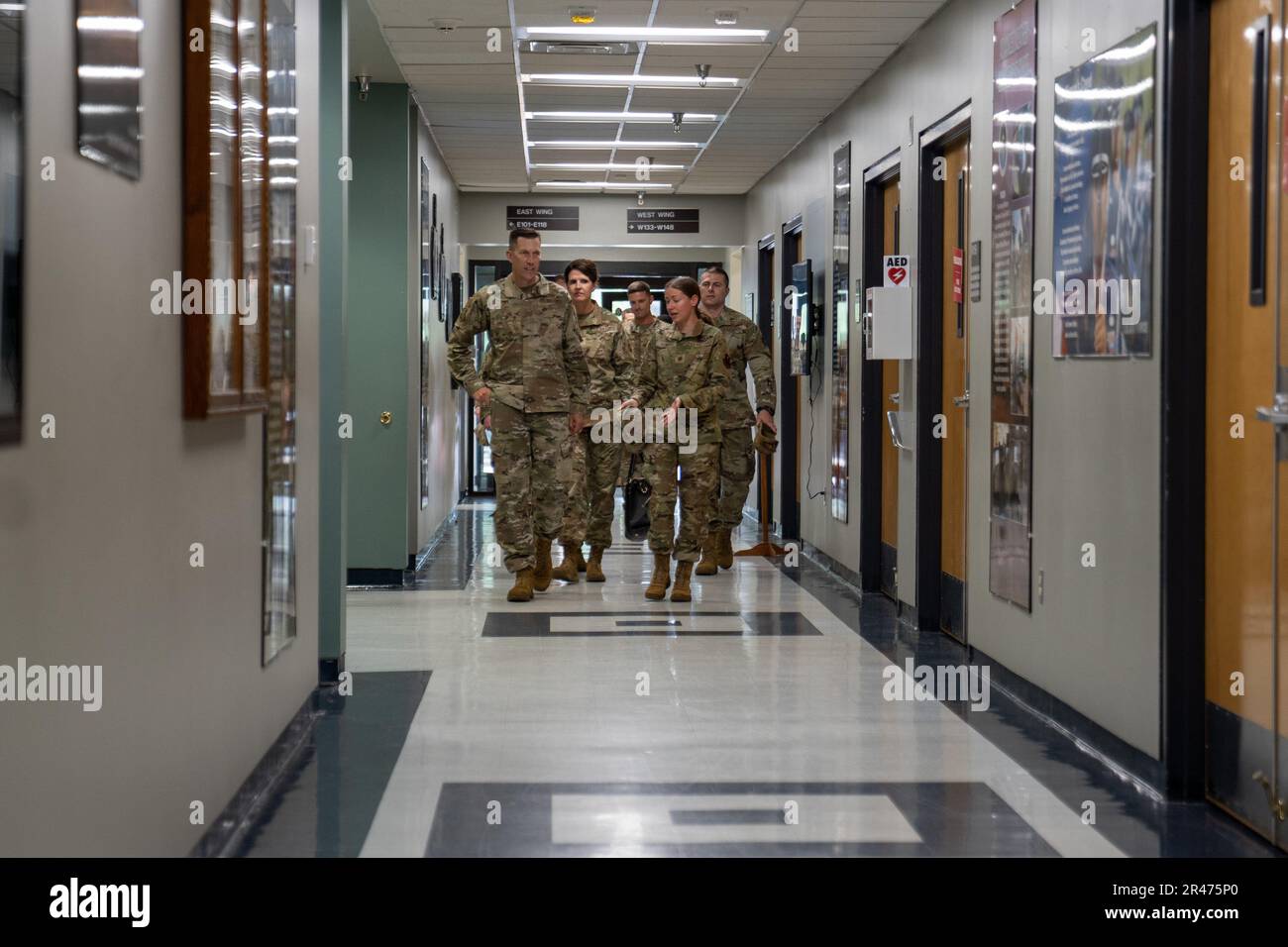 Leadership from the 81st Training Wing and 81st Training Group tour the ...