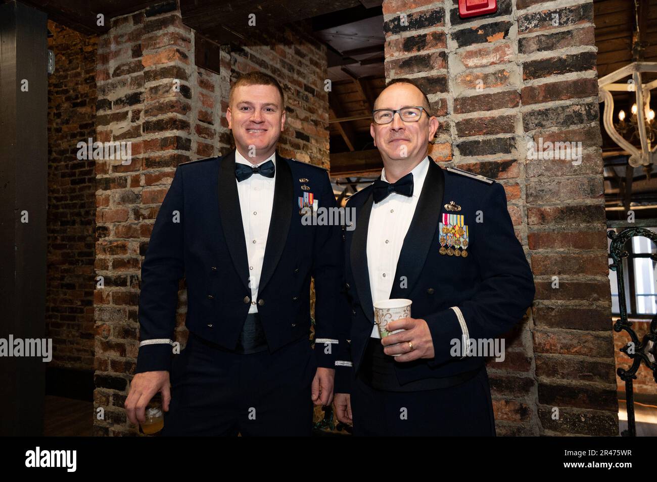 Members from the 118th Wing celebrate at the cyber group’s anniversary ...