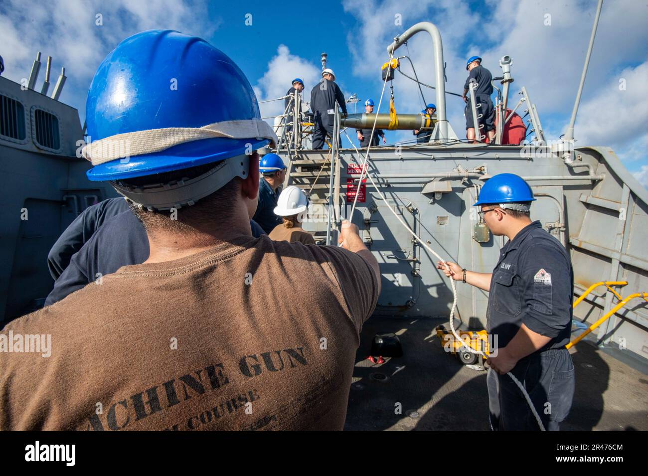 230119-N-NH267-1101 PACIFIC OCEAN (Jan. 19, 2023) U.S. Navy Sailors ...