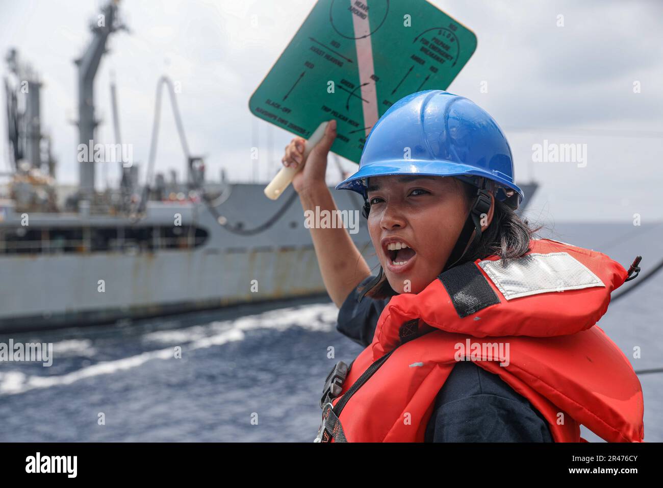 SOUTH CHINA SEA (April 12, 2023) – Boatswain’s Mate Seaman Allayna ...
