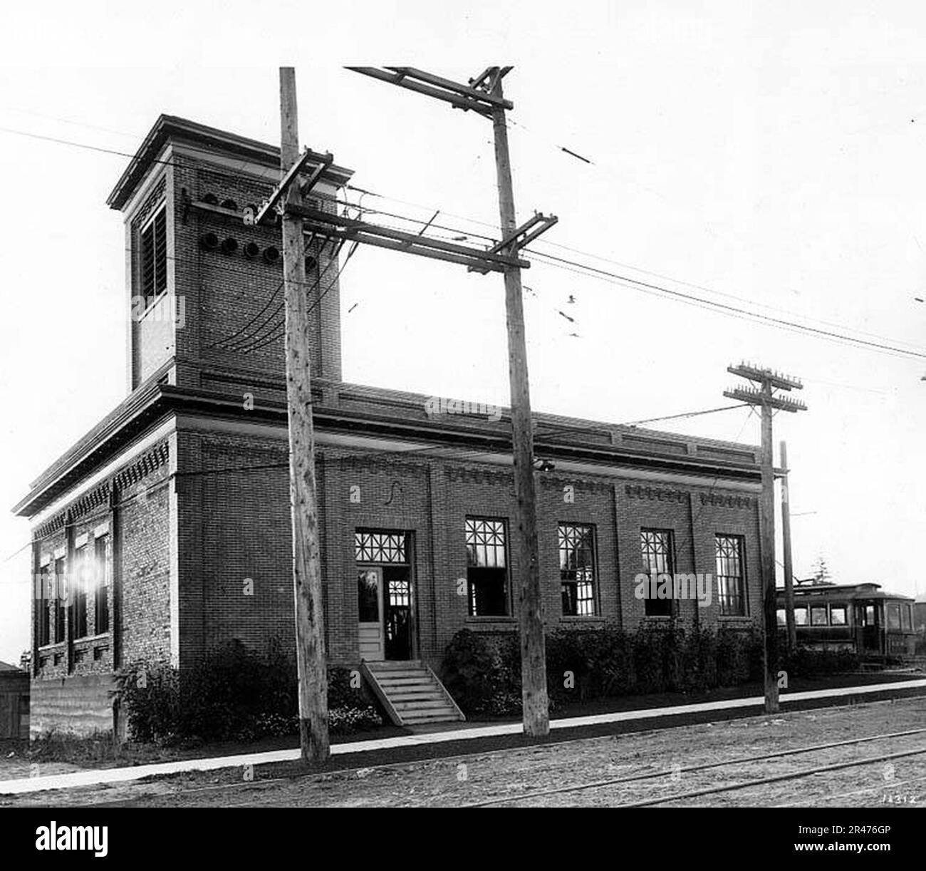 Power substation Black and White Stock Photos & Images - Alamy