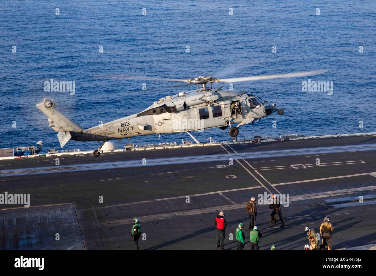 230212-N-UI066-2007 MEDITERRANEAN SEA (Feb. 12, 2023) An MH-60S ...