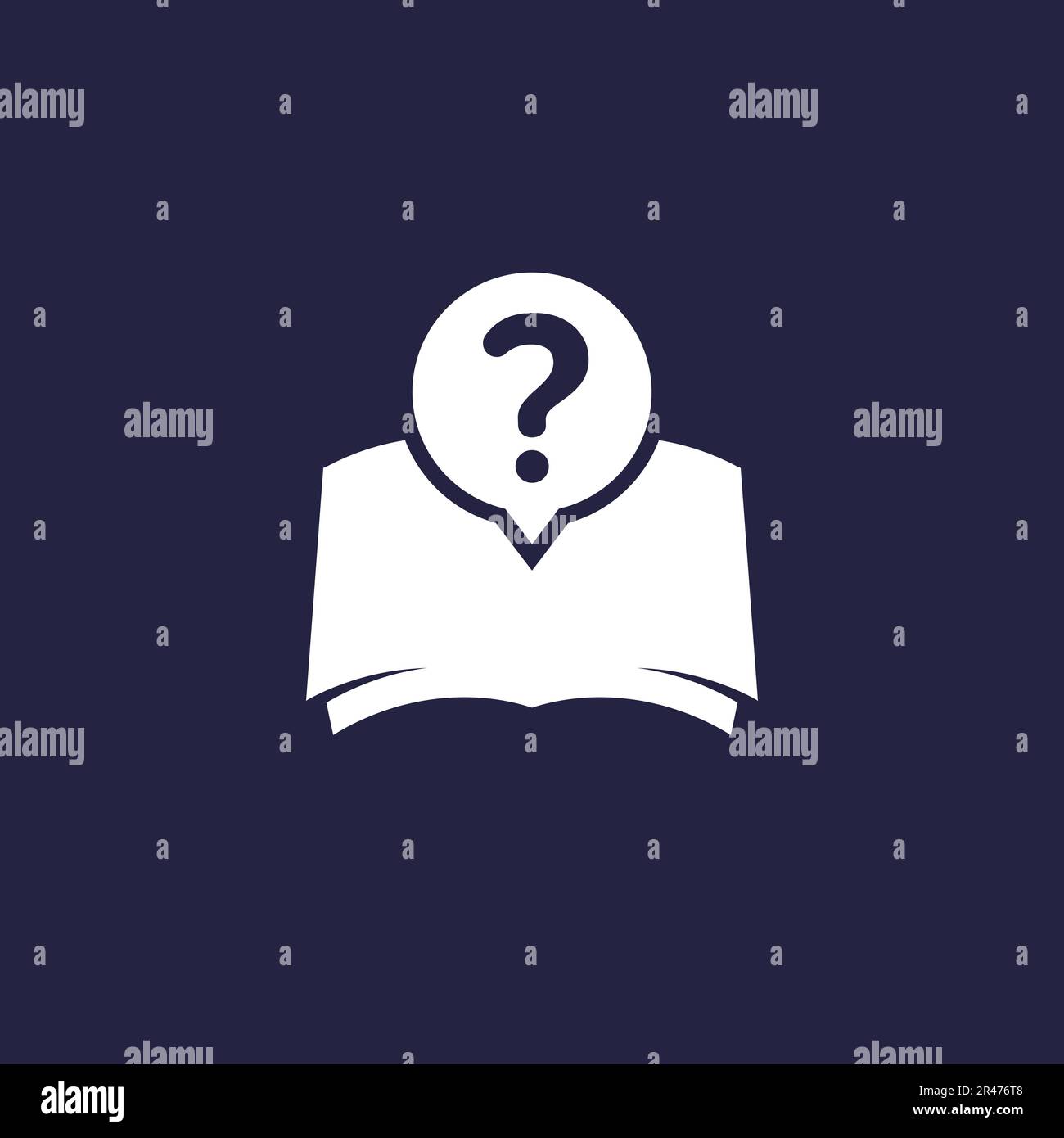 Open book icon manual tutorial Stock Vector Images - Alamy