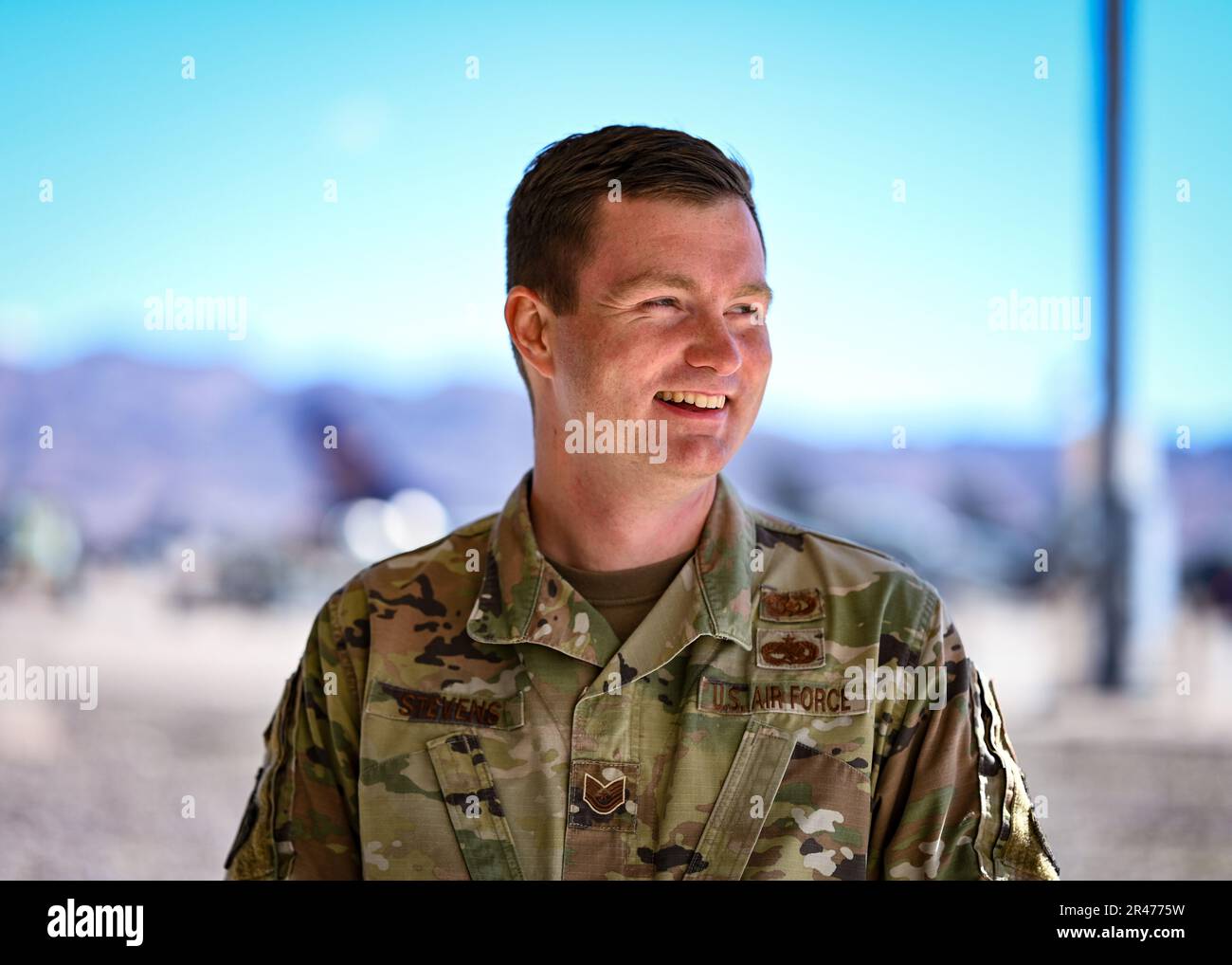 U.S. Air Force Technical Sgt. Christian Stevens, 20th Fighter Wing ...
