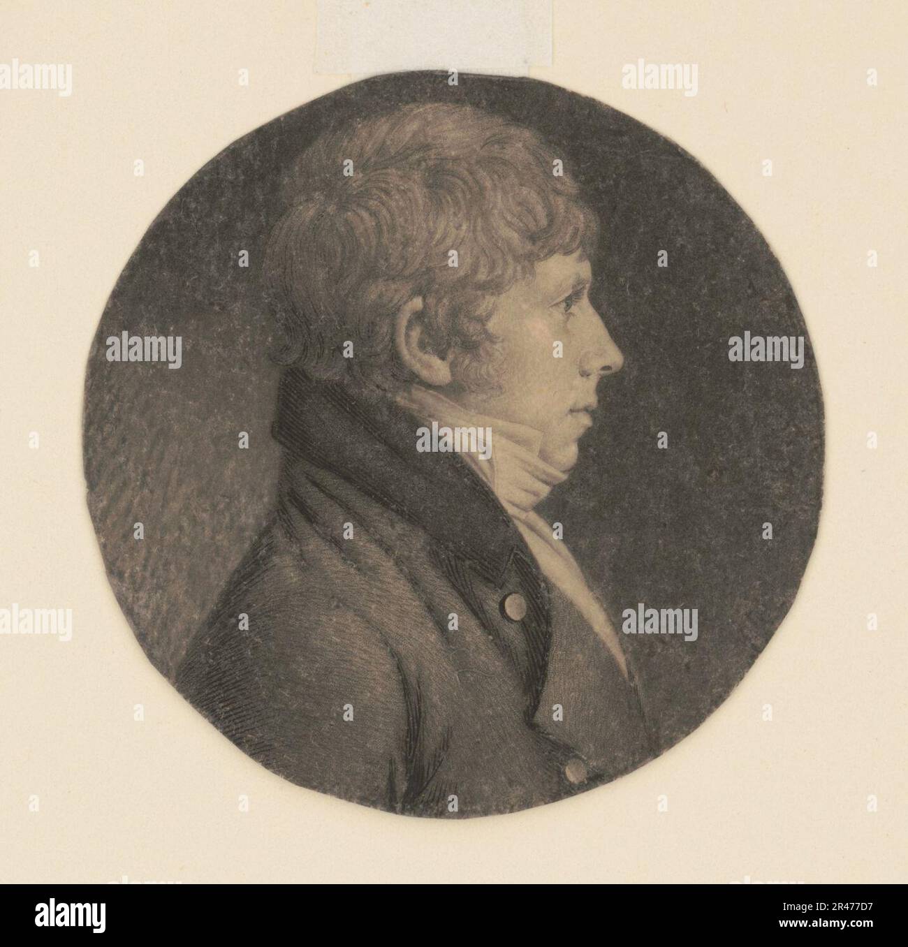 Unidentified profile portrait man hi-res stock photography and images ...