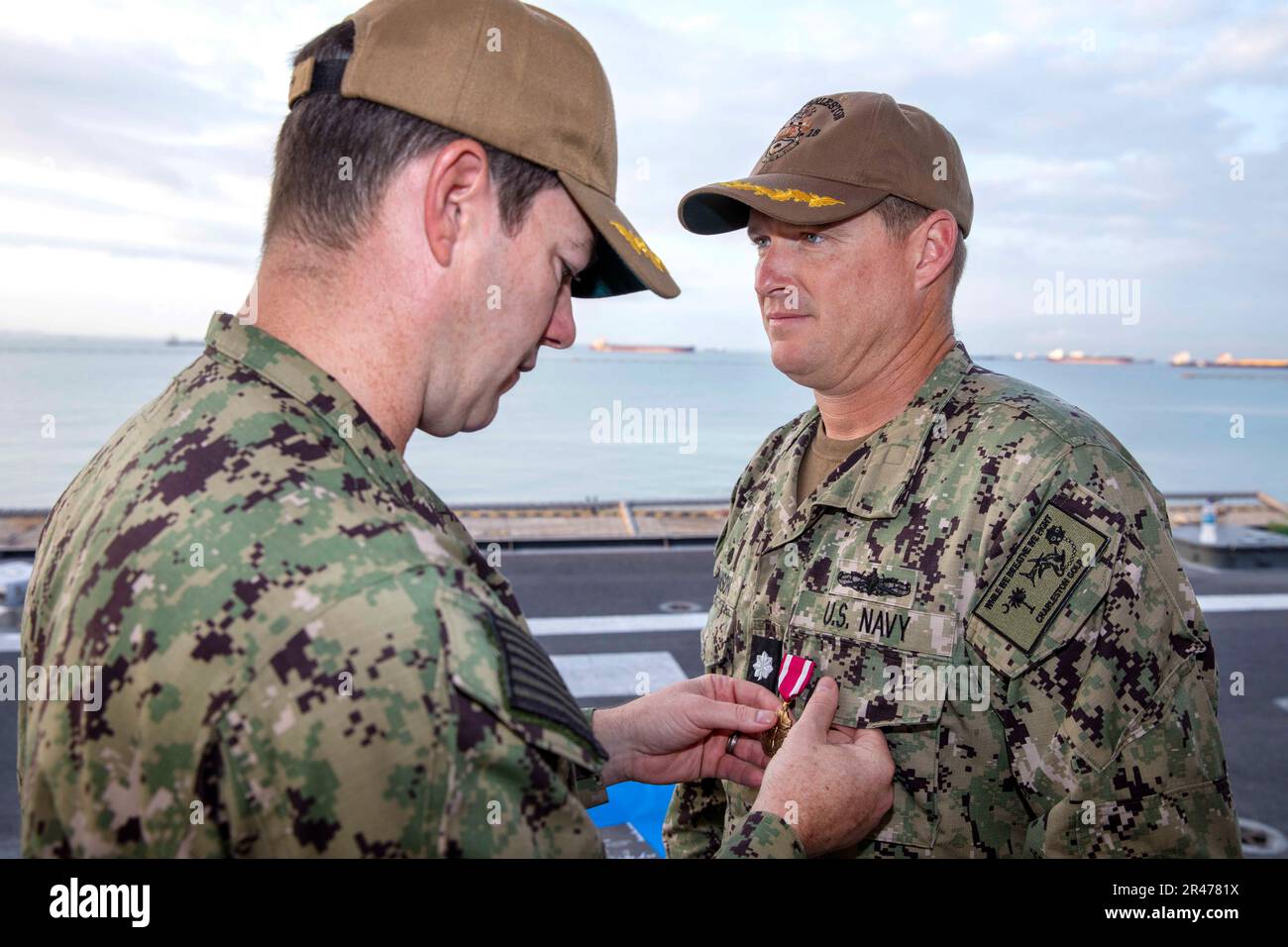 230324-N-HG846-1064 CHANGI, SINGAPORE (March 24, 2023) – Capt. Sean ...