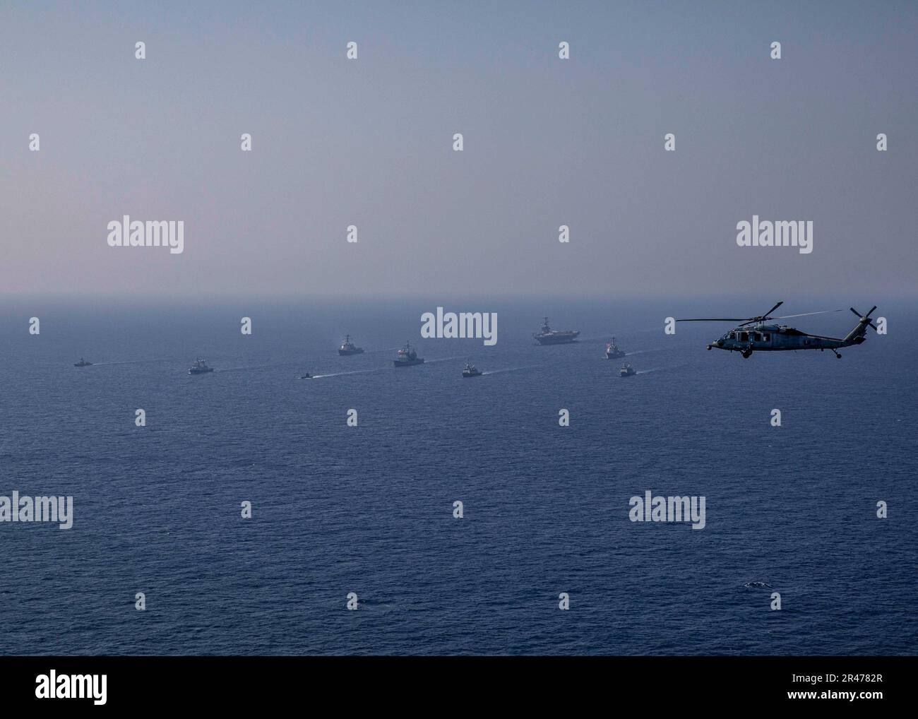 230124-N-YD731-2502 MEDITERRANEAN SEA (Jan. 24, 2023) An MH-60S ...