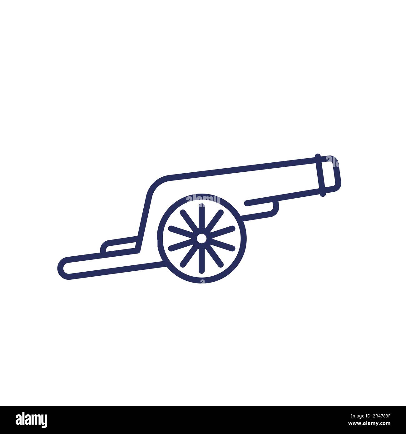 Gun cannon turret Cut Out Stock Images & Pictures - Alamy