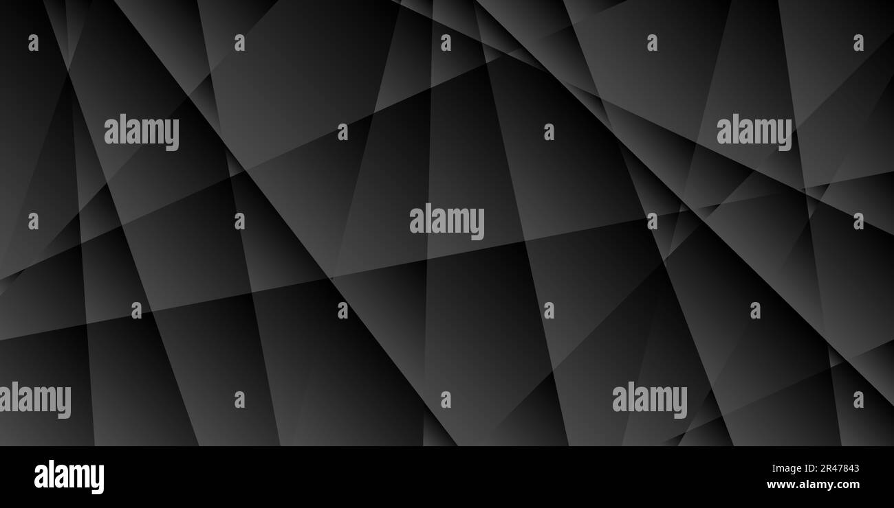 Abstract horizontal vector background with black tiles and lines Stock ...
