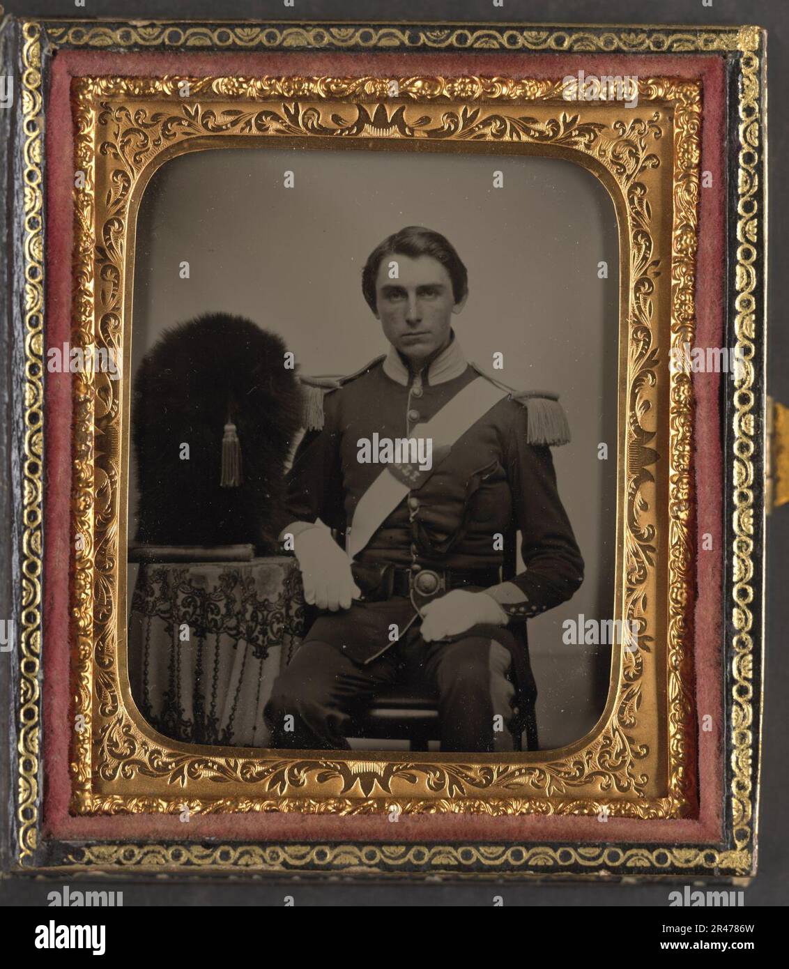 Unidentified soldier in Co. I, 6th Massachusetts Infantry Regiment ...