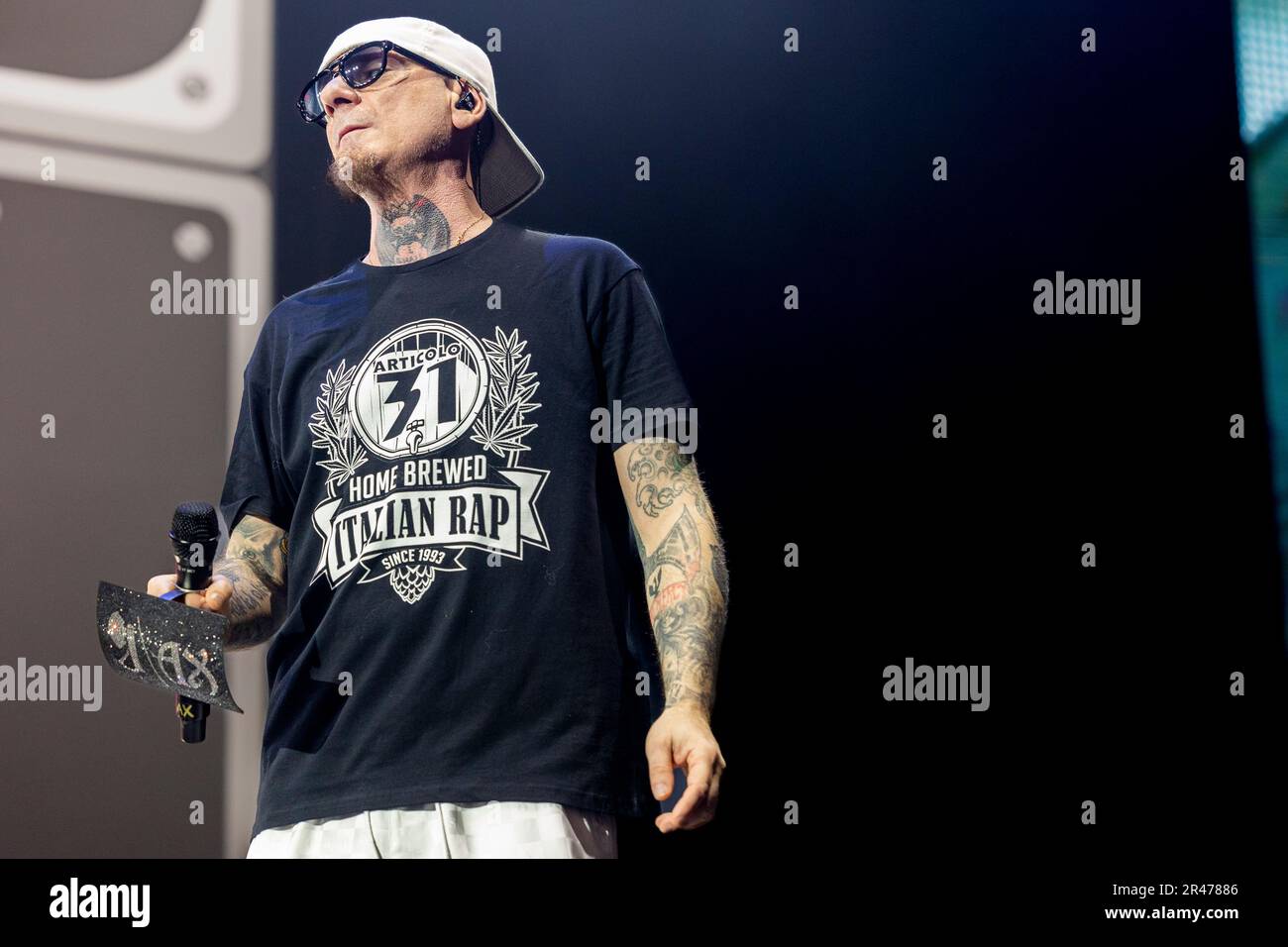 Italy 24 May 2023 Articolo 31 - J-Ax and DJ Jad - live at Mediolanum ...