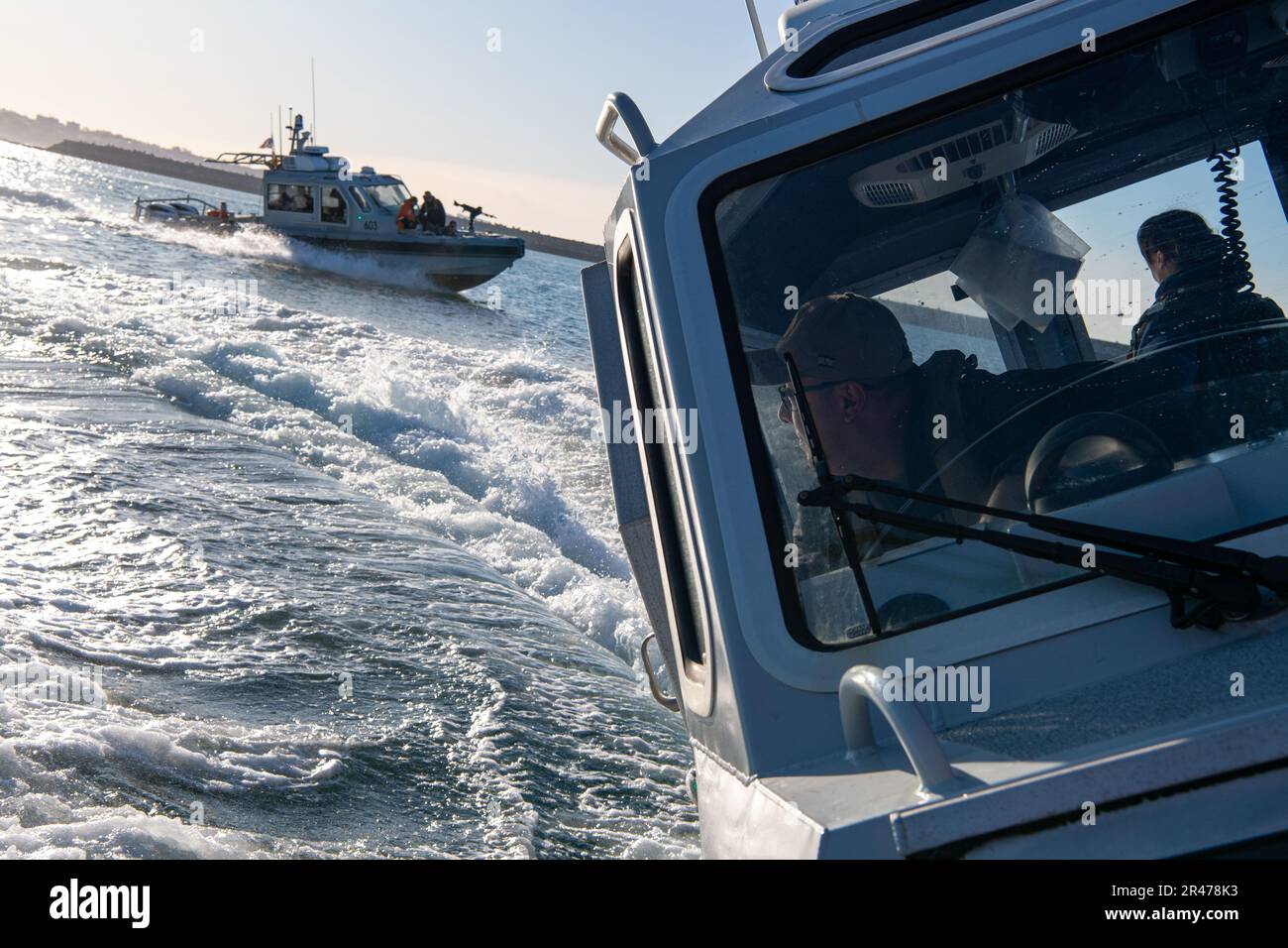 NAVAL STATION ROTA, Spain (April 5th, 2023) Master-at-Arms 1st Class ...