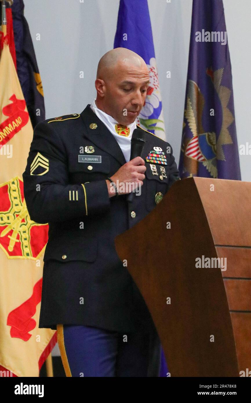 United States Army Garrison Yongsan-Casey Command Sgt. Maj. Wayne ...