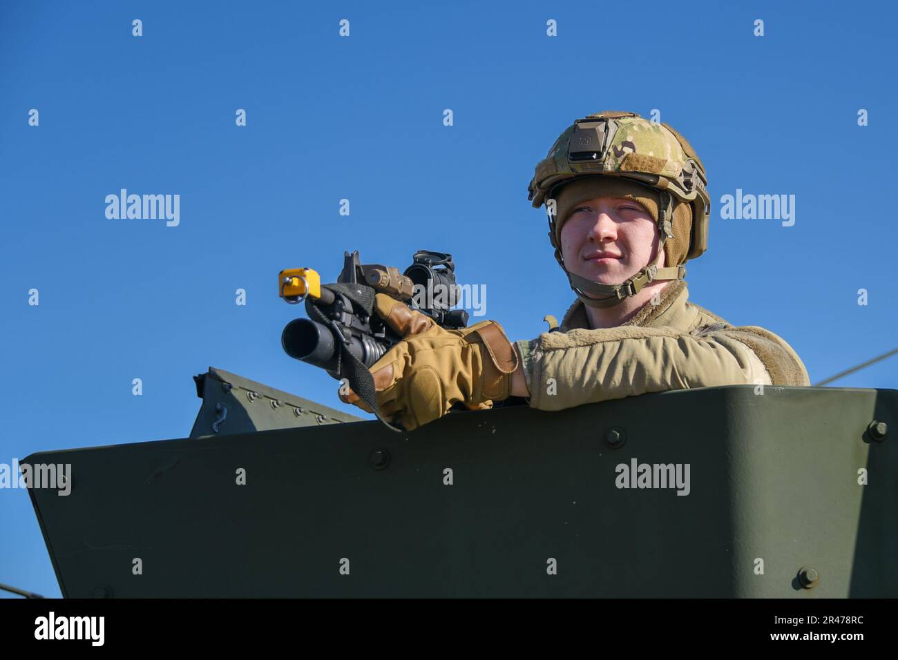 Staff Sgt. Cade Pederson, fire squad member, 114th Fighter Wing ...