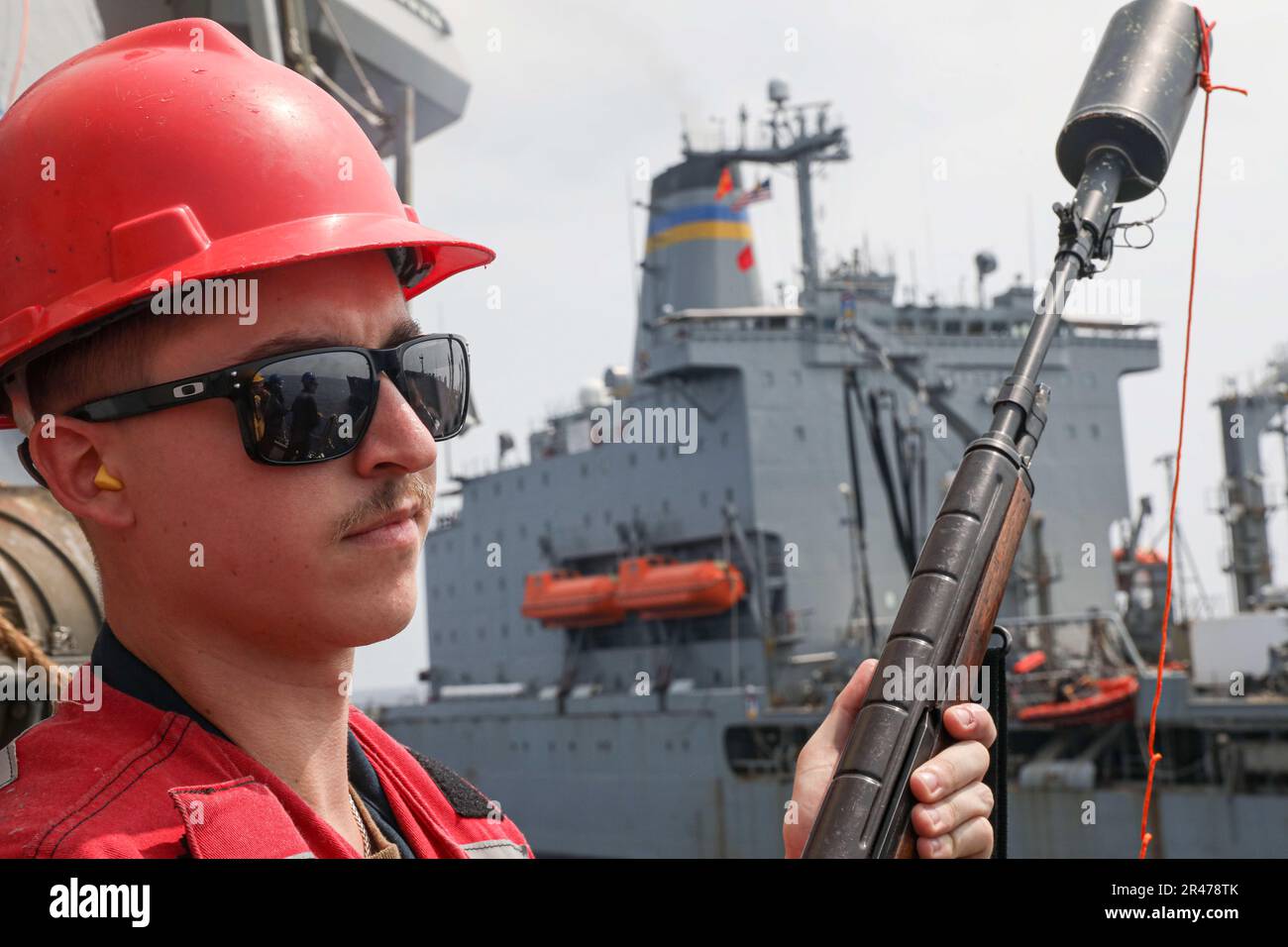 SOUTH CHINA SEA (April 12, 2023) – Gunner’s Mate Seaman Justin Kemp ...