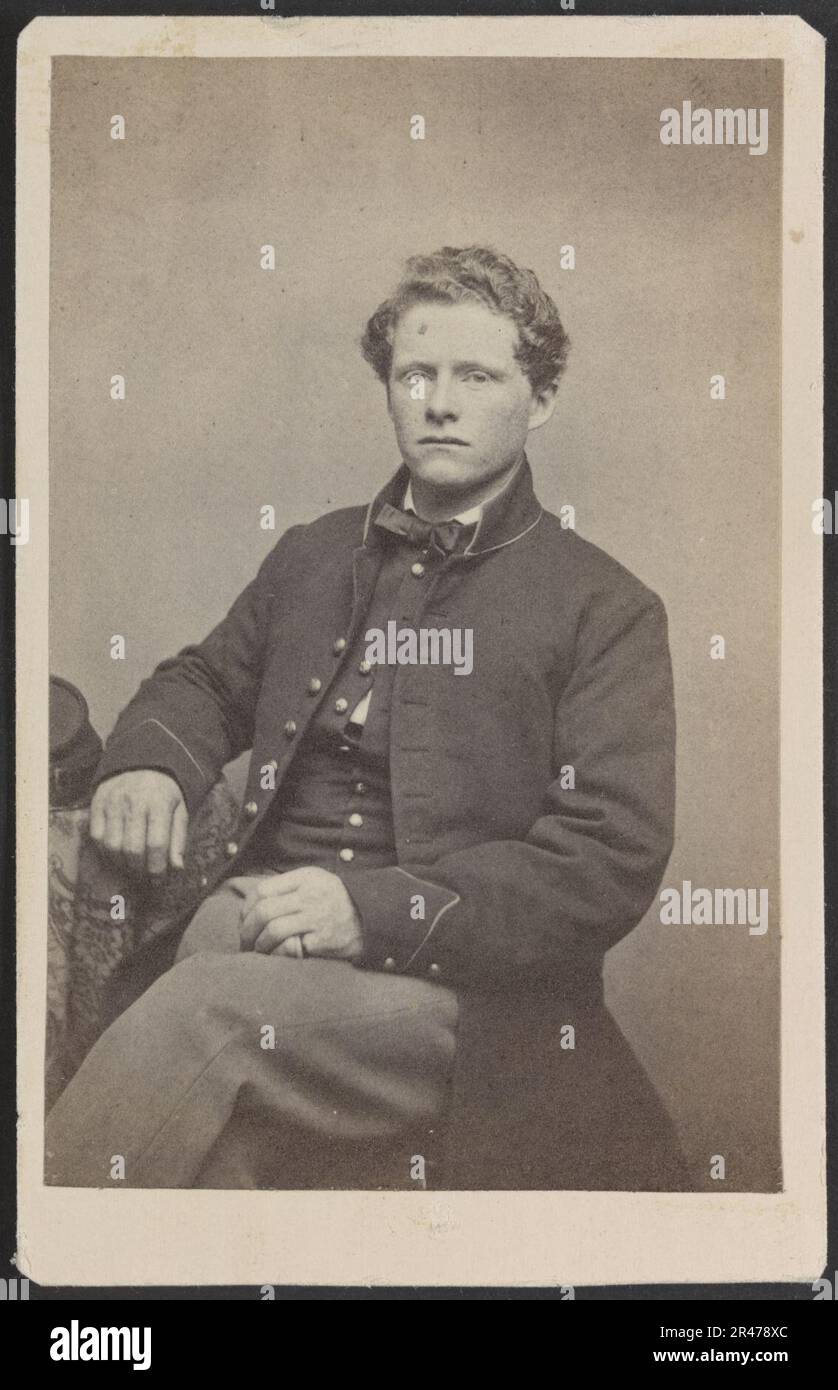 Unidentified soldier in uniform) - Bell & Brother, photographers, 480 ...