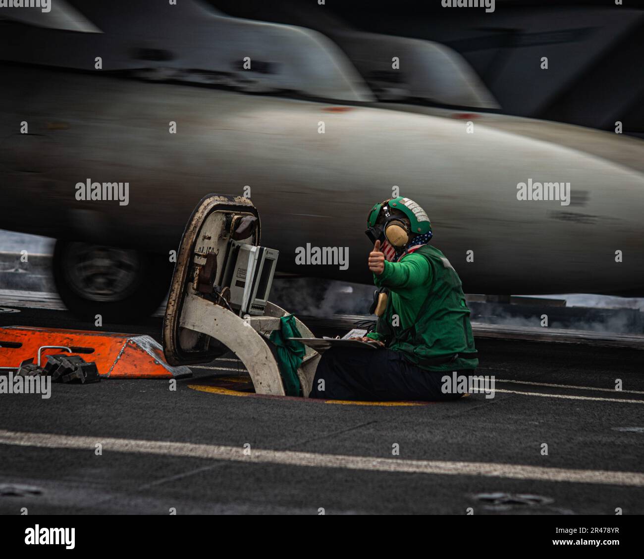 230411-N-XK462-1038 PHILIPPINE SEA (April 11, 2023) An F/A-18F Super ...