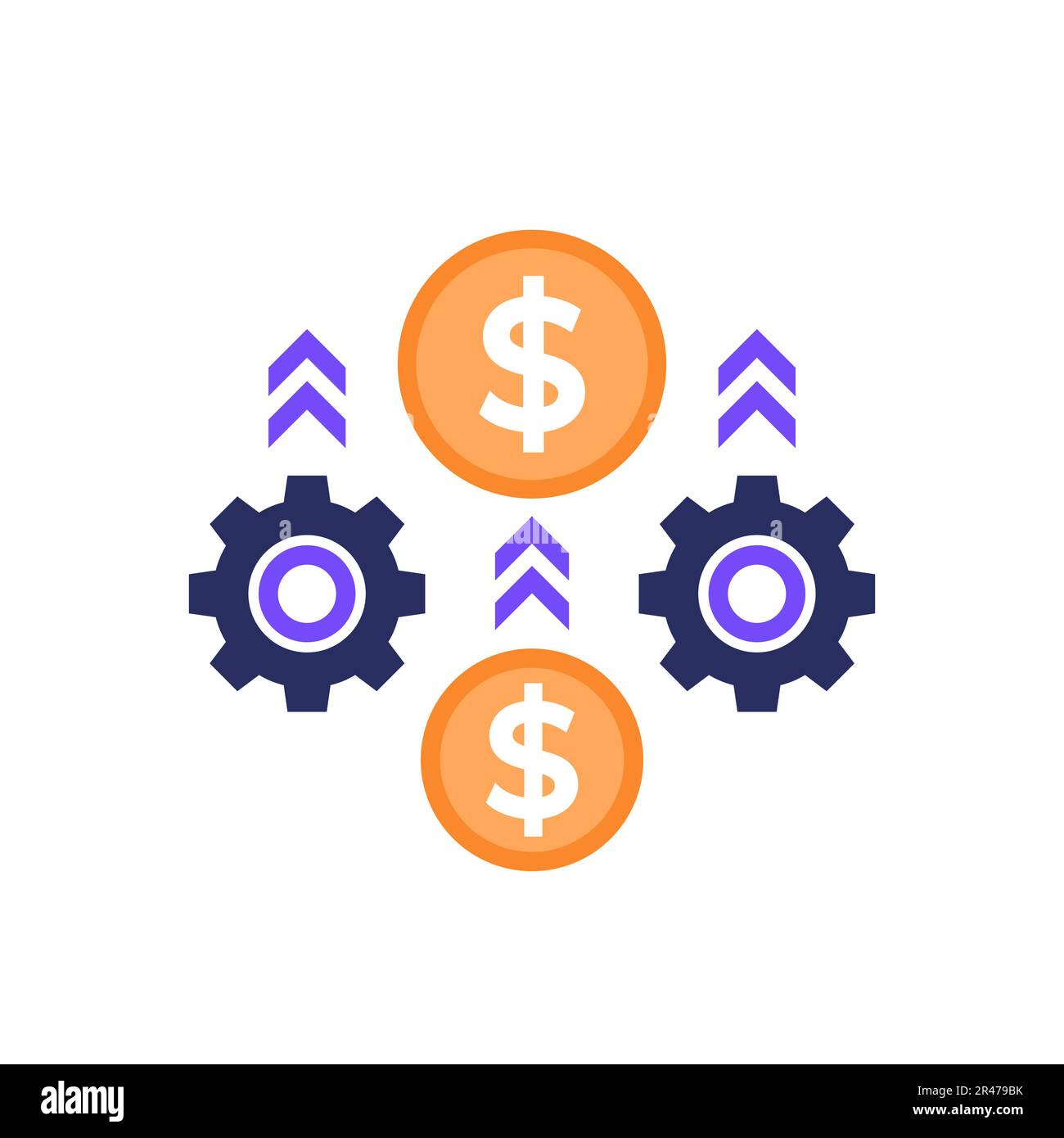 payments processing, financial operations icon Stock Vector Image & Art ...