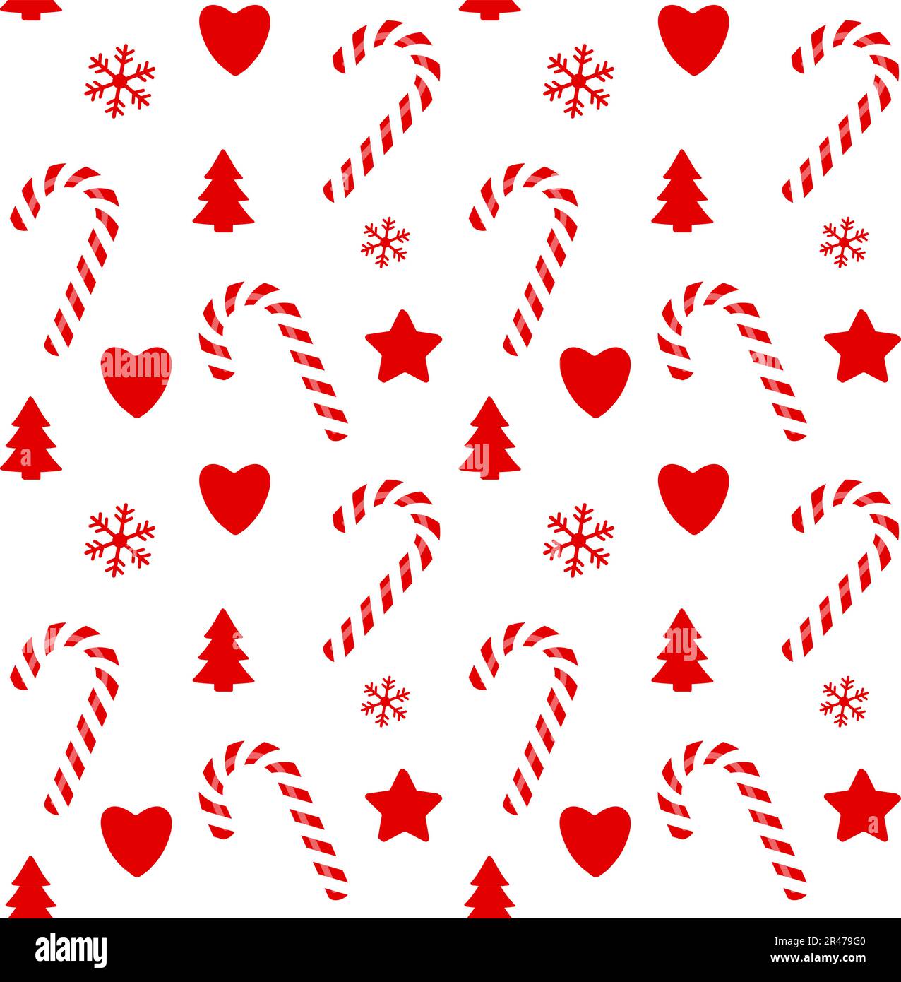 Christmas peppermint swirl candies seamless pattern. Vector ...