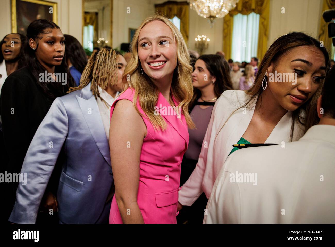 Washington, Dc, United States. 26th May, 2023. (From left to right) LSU ...