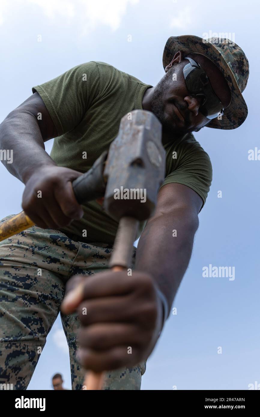 U.S. Marine Corps Cpl. Brandon Meyer, an air traffic control ...