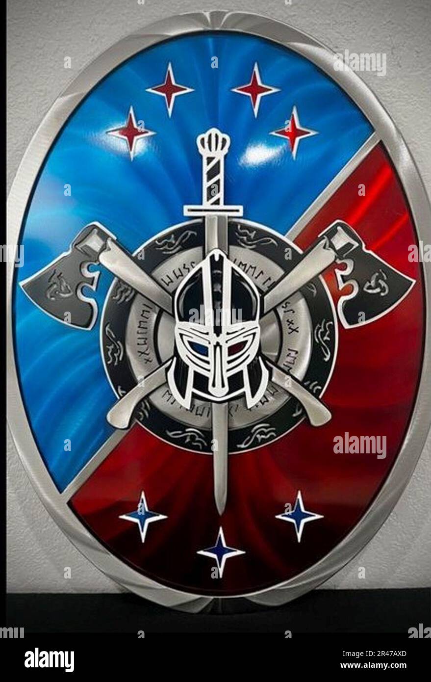 Unidentified Space Delta 9 squadron emblem Stock Photo - Alamy