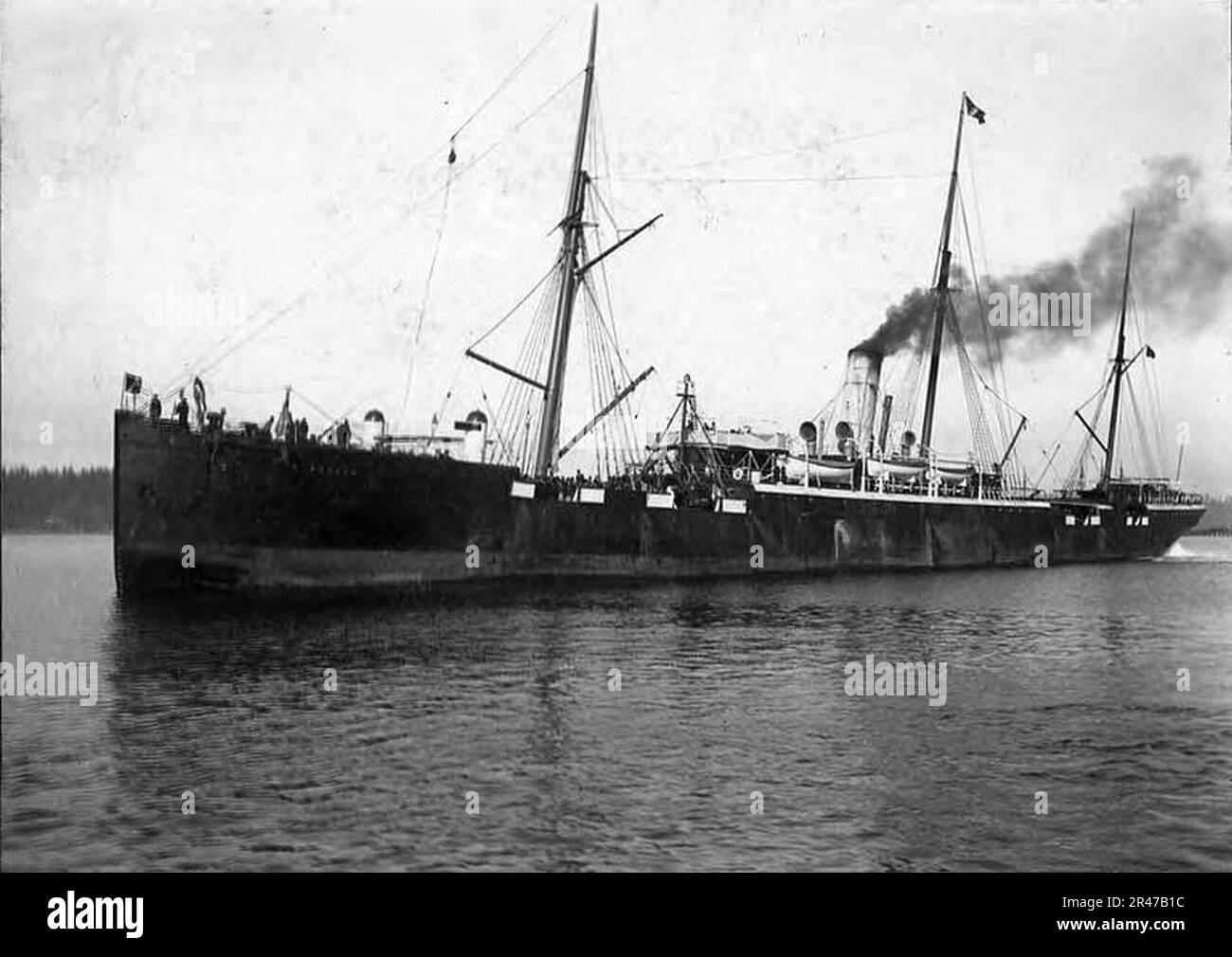 Steamship puget Black and White Stock Photos & Images - Alamy