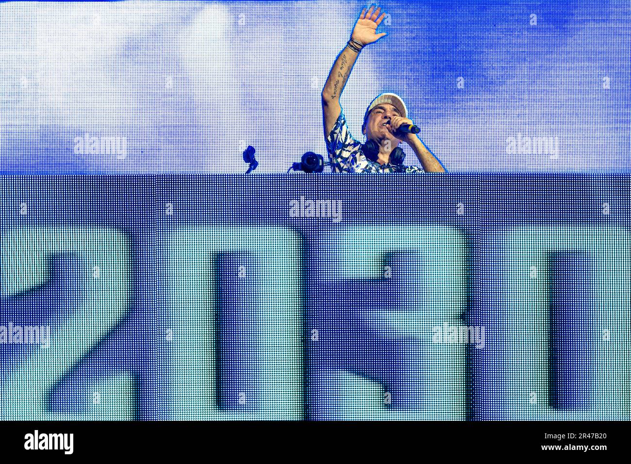 Italy 24 May 2023 Articolo 31 - J-Ax and DJ Jad - live at Mediolanum ...