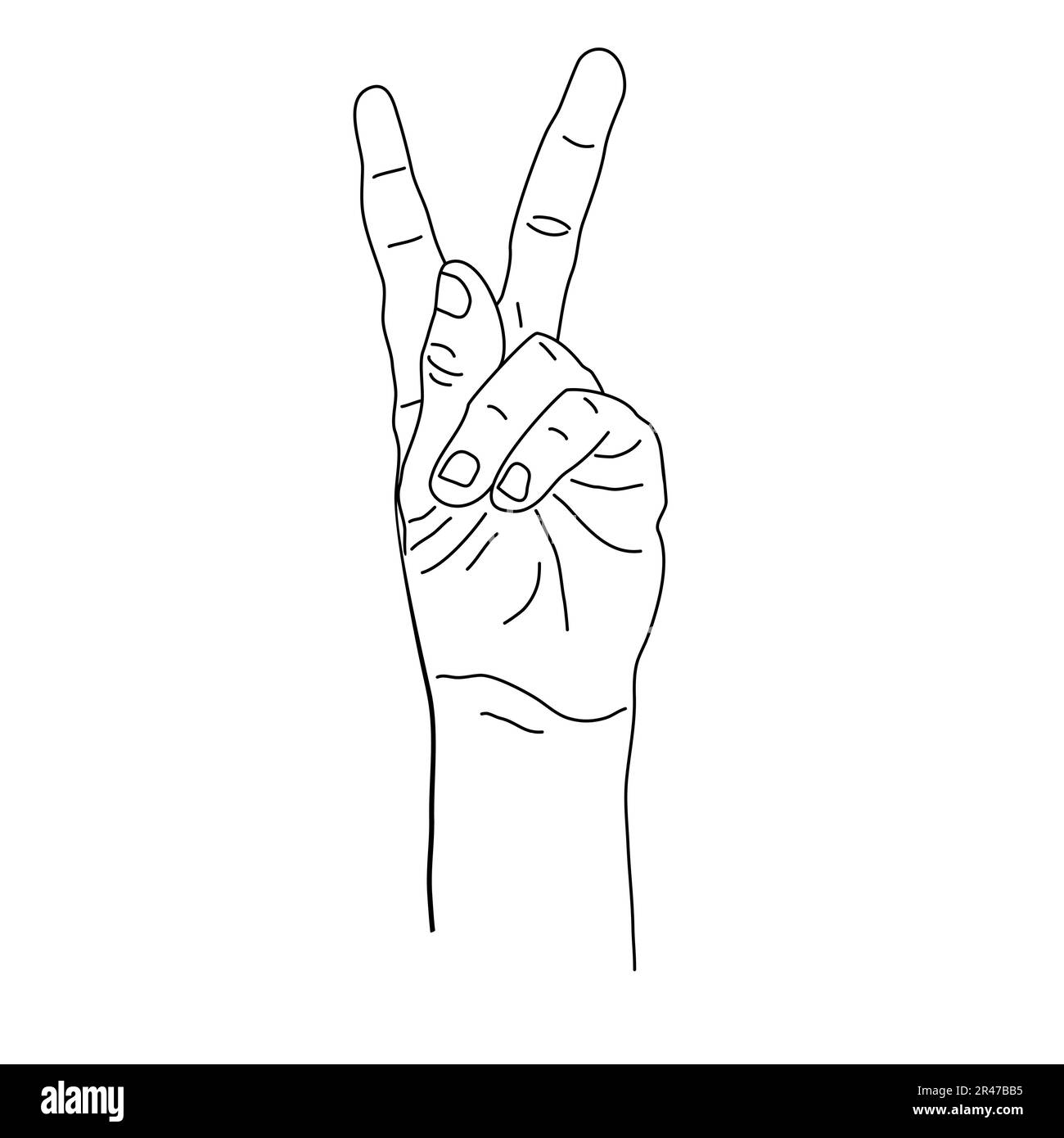 Peace Sign Fingers Tumblr