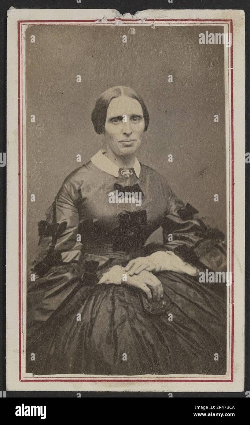 Unidentified woman, possibly a nurse, during the Civil War) - P. H ...