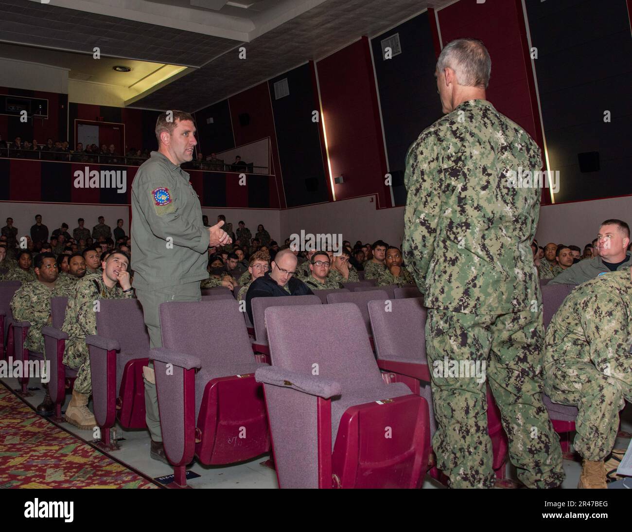 230403-N-OG286-1041 ATSUGI, Japan (April 3, 2023) Rear Adm. Wayne Baze ...