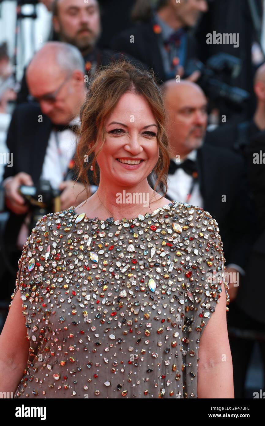 Cannes, France, 26th May, 2023. Natalia Wörner arriving on the red ...