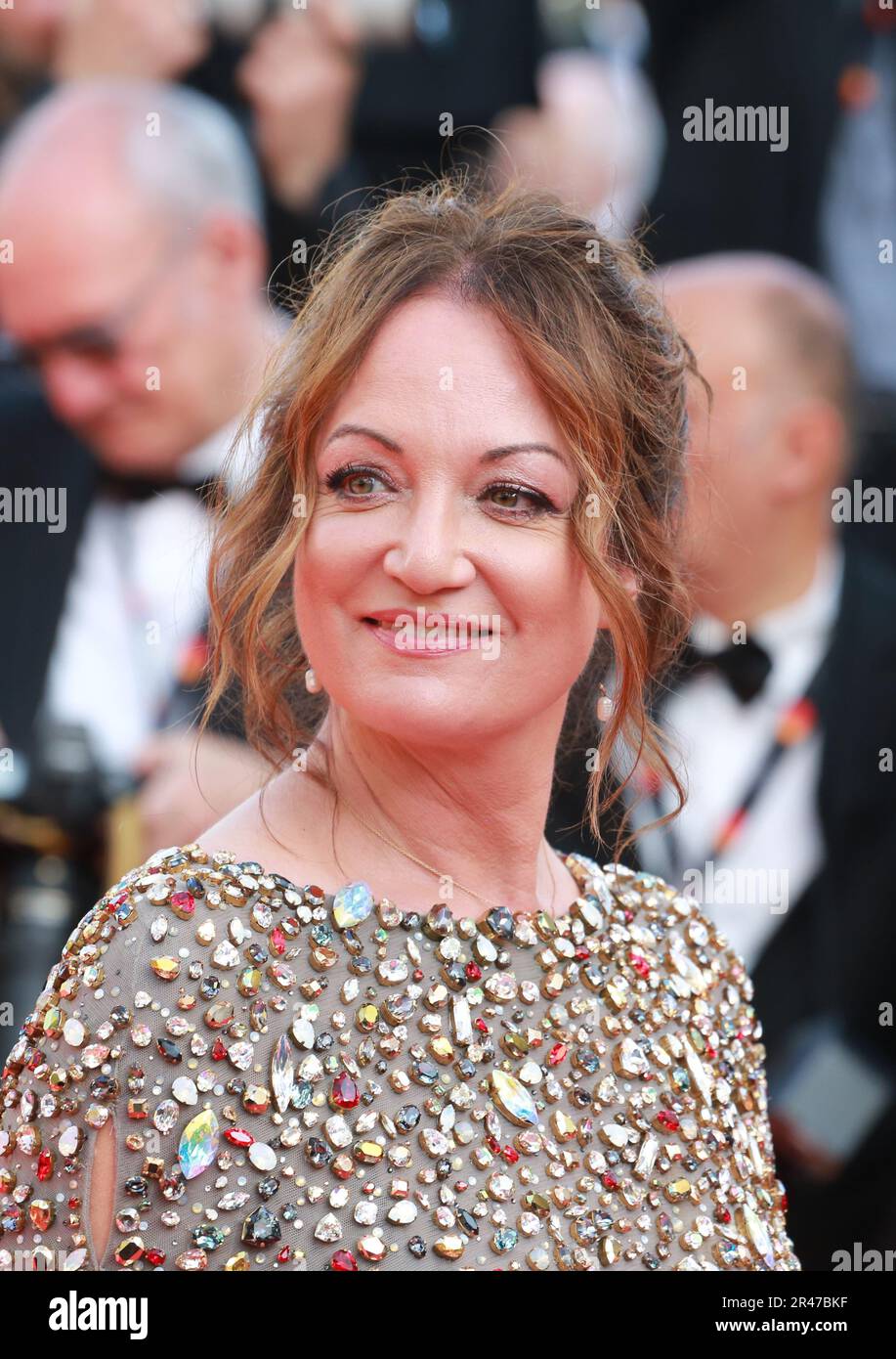 Cannes, France, 26th May, 2023. Natalia Wörner arriving on the red ...