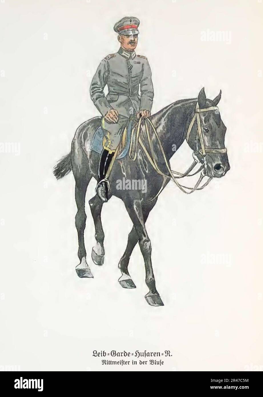 Uniform, Leib-Garde-Husaren-Regiment, Tafel 15, Paul Casberg Stock ...