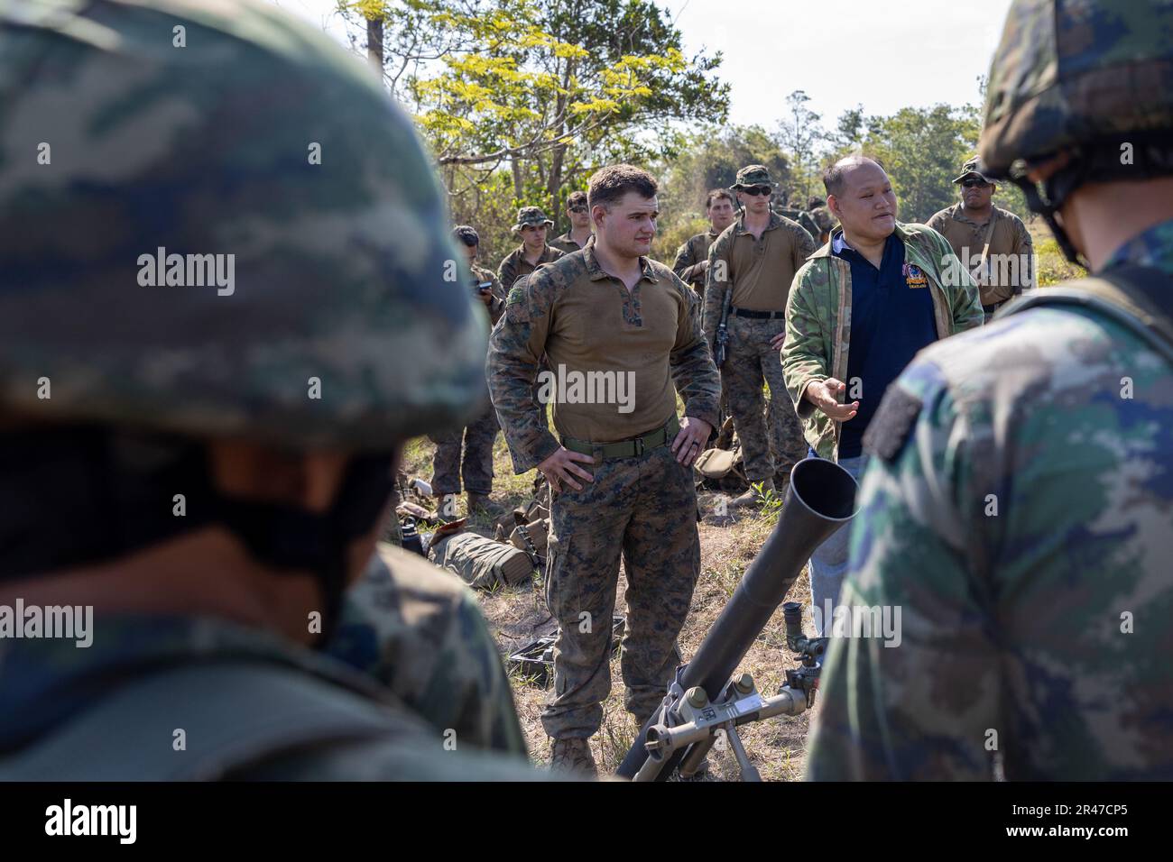 U.S. Marine Corps Cpl. Dustin Milby, a squad leader with Battalion ...