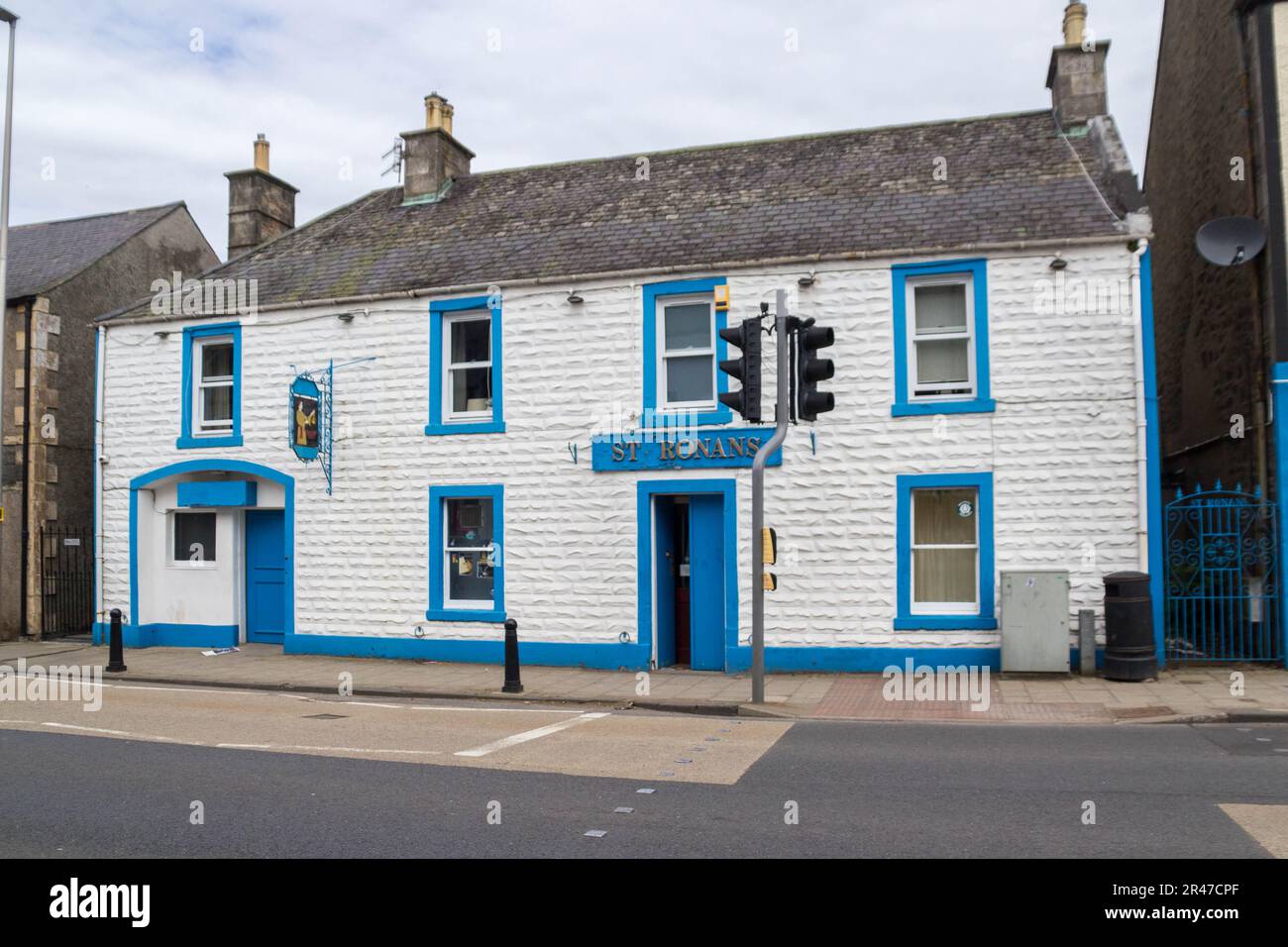 St Ronans Hotel situated on the High Street in Innerleithen, Scottish ...