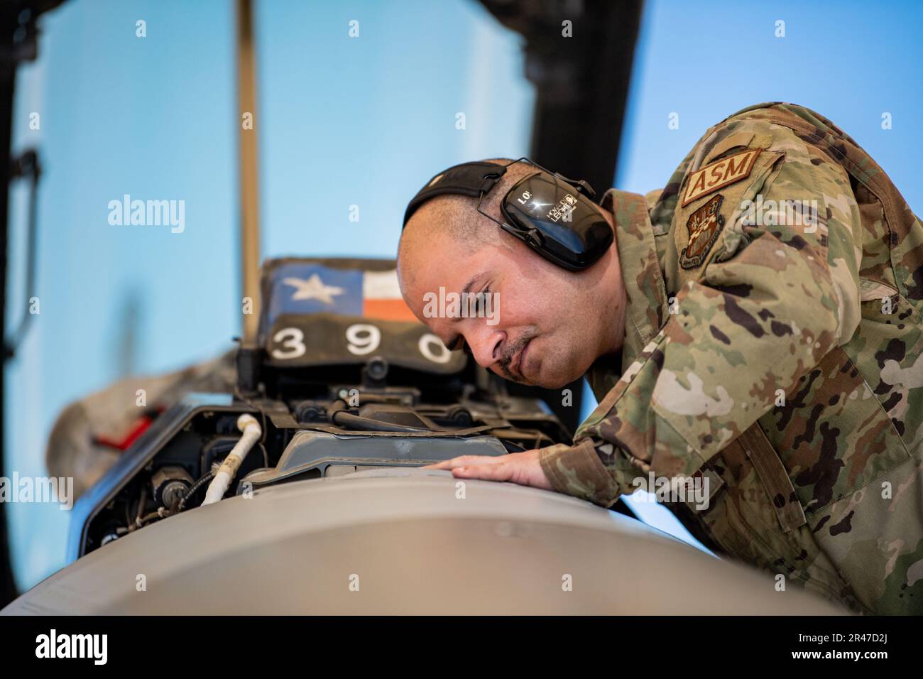 Staff Sgt. Chris Tavarez, an aircraft structural maintenance technician ...